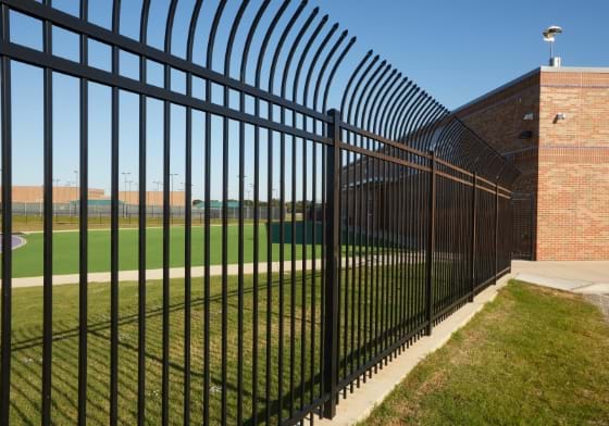 V2 Steel Commercial Fencing | Steel Fence Panels