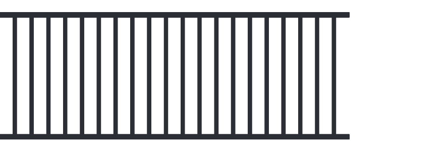 Fe26 Steel Railing | Enhanced Wrought Iron Railing | Fortress