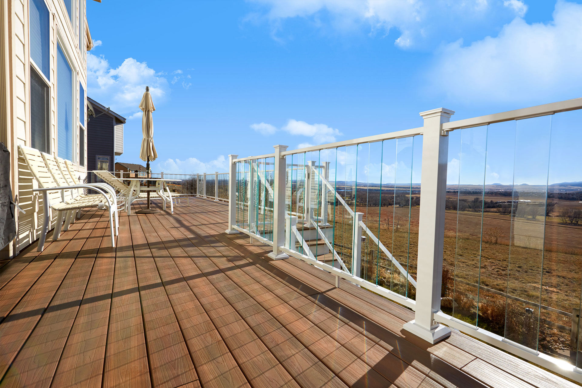 Modern Deck Railings Add a Finishing Touch | Fortress