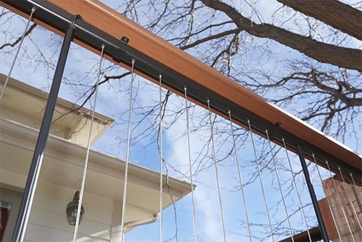 Cable Railing Kits for Wood Deck Posts | Fortress