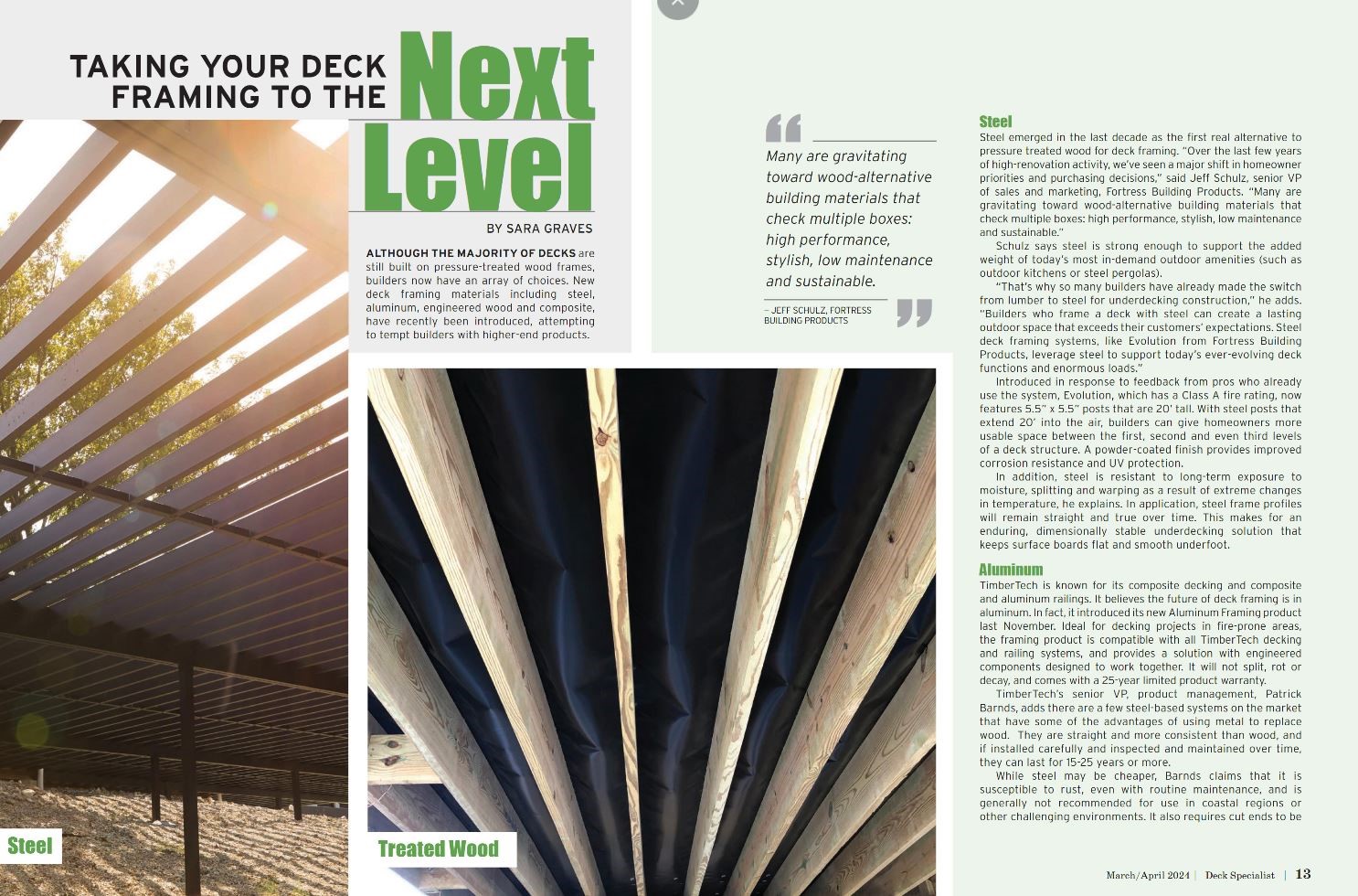 Llevamos la estructura de su deck al siguiente nivel